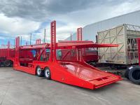 China Australian ADR Certified Car Transport Semi Trailer 7 Car Hauler Trailer 20Ton for sale