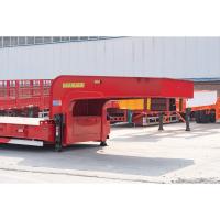 China 4 Line 8 Axle Low Bed Semi Trailer For Transporting Construction Machinery for sale