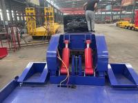 China 3 Axle Heavy Duty Low Loader Lowboy Semi Trailers For Excavator Transport for sale
