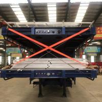 China Van Type Hydraulic Steering 3 Axle Low Bed Trailer For Oversized Cargo Transport for sale