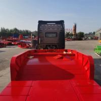 China 10t Grade Steel 3 Axle Low Bed Trailer For Construction Equipment Transport for sale