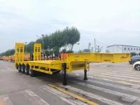 China Customization Low Bed Gooseneck Trailer Excavator Transport 50t-80t Semi Bed Trailer for sale