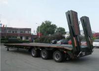 China Customization Low Bed Gooseneck Trailer Excavator Transport 50t-80t Semi Bed Trailer for sale
