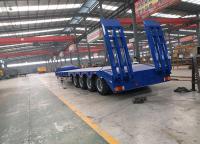 China Customization Low Bed Gooseneck Trailer Excavator Transport 50t-80t Semi Bed Trailer for sale