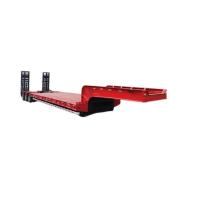 China Self Dumping 4 Axle Low Bed Trailer Detachable With Gooseneck Customization for sale