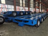 China 200ton Modular Hydraulic Trailer For Large Chemical Equipment And Storage Tank Transport for sale