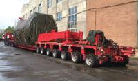 China Customized 200t Hydraulic Axle Modular Trailer With ABS Braking System for sale