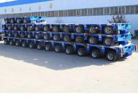 China Heavy Equipment Trailer 300-Ton Hydraulic Steering Hydraulic Modular Transport Truck for sale