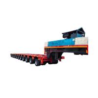 China 9 Line 18 Axle Hydraulic Steering Modular Trailer For Heavy Equipment Transport for sale