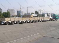 China Modular Semi Trailer With 200/250/300/500 Tons Payload And Heavy Mechanical Suspension for sale