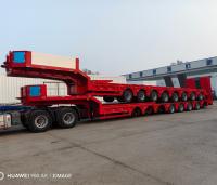 China 500 Tons Load Capacity Hydraulic Axis Trailer For Turbines Transportation In Tech for sale