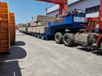China 500 Tons Load Capacity Hydraulic Axis Trailer For Turbines Transportation In Tech for sale
