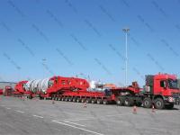 China Fuwa / BPW Axle Hydraulic Modular Trailer Multi Modular Transporter for sale
