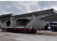 China Fuwa / BPW Axle Hydraulic Modular Trailer Multi Modular Transporter for sale