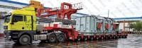 China Fuwa / BPW Axle Hydraulic Modular Trailer Multi Modular Transporter for sale