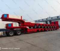 China Highly Effective Hydraulic Modular Trailer With Customized Axle Number for sale