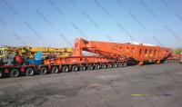 China Customized Axle Self Propelled Modular Transporter With Hydraulic Swing Axles for sale