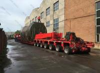 China Customized Axle Self Propelled Modular Transporter With Hydraulic Swing Axles for sale