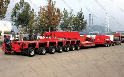 China Customization 200 Ton Multi Axle Hydraulic Trailer For Bridge Transport for sale