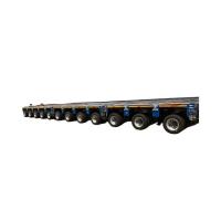 China Customization 200 Ton Multi Axle Hydraulic Trailer For Bridge Transport for sale