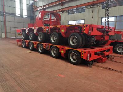 China Customized Multi Axle Hydraulic Modular Semi Trailers With Wabco Relay Valve for sale