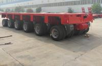 China Heavy Equipment Trailer 300 Ton Hydraulic Semi Trailer With Steel Structure for sale