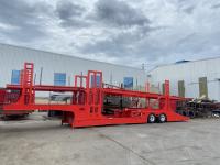 China Low Bed Car Carrier Trailer 53ft With 25T Payload For Car Transport for sale