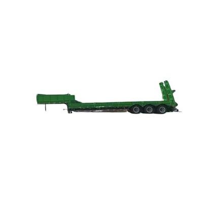 China Hydraulic Lowbed Trailer with 120t Load Capacity and 24hour Online Service for sale
