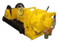 China Piston Air Motors Air Winch JQHS-100×10 Double Standard Mode Dia 8mm - 16mm Wire Rope for sale