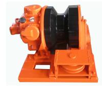 China Remote Air Controlled Pneumatic Winch with 100-1000m Drum Capacity for sale