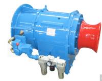 China QJP Series Hydraulic Motor Air Capstan Winch 80ml/rev 20 ft/min for sale