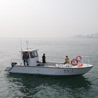 China 10.34m Aluminum Work Boat with 24kn Max Speed and 5.3t Displacement for Cargo and Landing Operations for sale