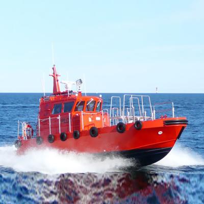 China 10.34m Aluminum Alloy Pilot Work Boat with 24kn Max Speed and 5.3t Displacement for sale