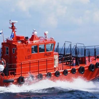 China 55 FT Aluminum Alloy Pilot Boat with 1500L Fuel Capacity and 20 Knots Top Speed for Marine Operations for sale