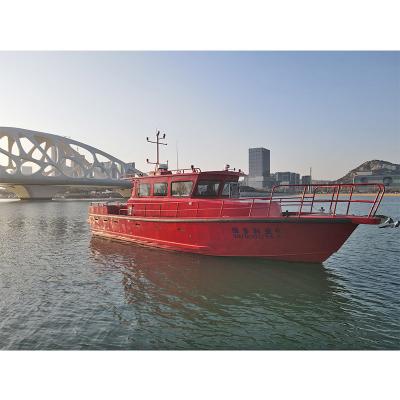 China 13.75m Aluminum Alloy Pilot Boat with 2x250hp Engines and 950L Fuel Capacity for Marine Operations for sale
