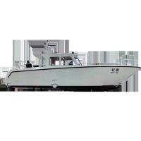 China 11m Aluminum Alloy Transport Work Yacht with 26 Knot Speed and 150HP Dual Engines for Coastal Operations for sale