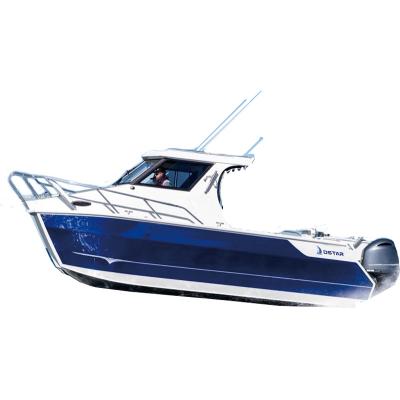 China 29ft Aluminum Fishing Boat with 7.2m Length, 2.6m Beam and 10-Person Capacity for sale