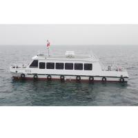 China 19m Aluminum Catamaran Passenger Boat with 49 Person Capacity and Dual Engine Propulsion System for sale