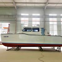 China CE Certified 32ft Aluminum Speed Boat with Dual 150HP Engines for Fishing and Transport for sale