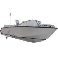 China 6m Aluminum Alloy Speed Boat with 26 Knot Design Speed and 6 Passenger Capacity for Coastal Operations for sale