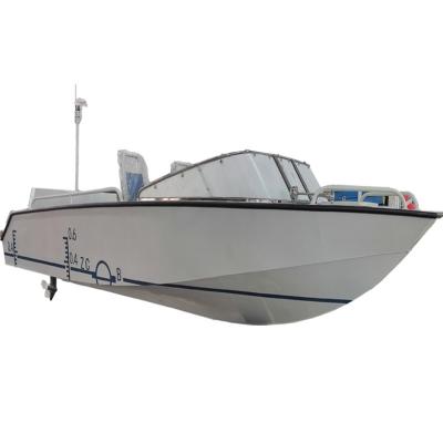 China 6m Aluminum Alloy Speed Boat with 26 Knot Design Speed and 6 Passenger Capacity for Coastal Operations for sale