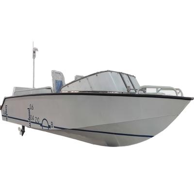 China 6-Meter Aluminum Alloy High-Speed Boat with 26 Knot Speed and 6-Passenger Capacity for Coastal Operations for sale