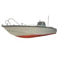 China Custom Aluminum Hull Boat DJ627 Model - 8m Length, 175HP Yamaha Engine, 6-Person Capacity for sale