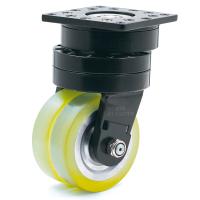 China High Impact Strength Agv Casters , Polyurethane Heavy Duty Swivel Caster for sale