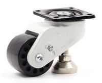 China Cold Rolled Carbon Steel Nylon Universal Caster Wheels 76mm 1763lbs for sale