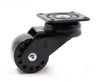 China Nylon Aluminum Frame 76MM Heavy Duty Retractable Casters 670KG for sale