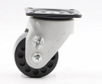 China Industrial Nylon6 4EA 670kg 3 Inch Swivel Casters With Brake Steel 45 body for sale