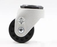 China Low Profile Industrial 670kg 76mm Locking Swivel Casters With Brake for sale