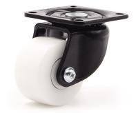 China POM 50mm Heavy Duty Castor Wheels 170kg Swivel Trolley Wheels for sale