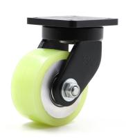 China Precision 2700kg 250mm Polyurethane Swivel Casters Aging Resistance for sale